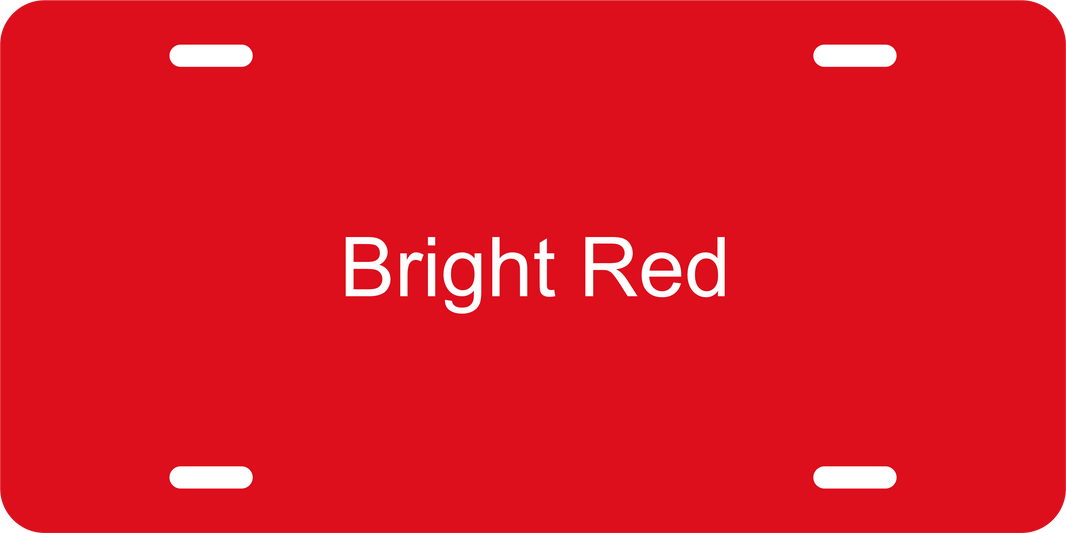 Blank License Plates – Sign Tech Systems