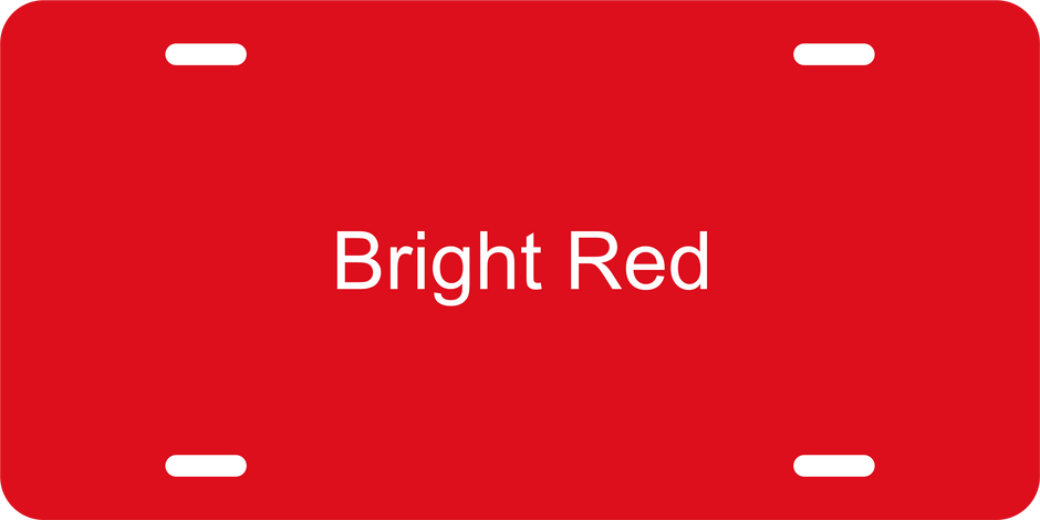Blank License Plates – Sign Tech Systems