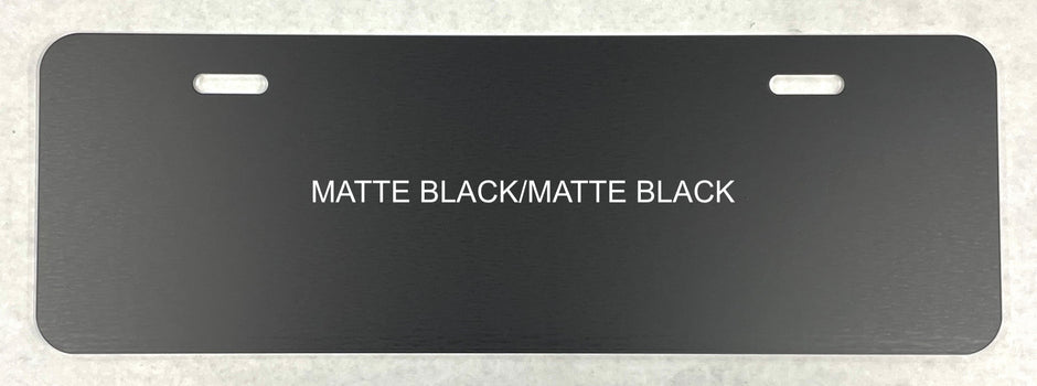 Blank License Plates – Sign Tech Systems