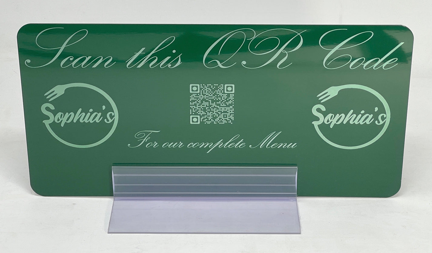 Countertop / Tabletop Sign Stands – Sign Tech Systems