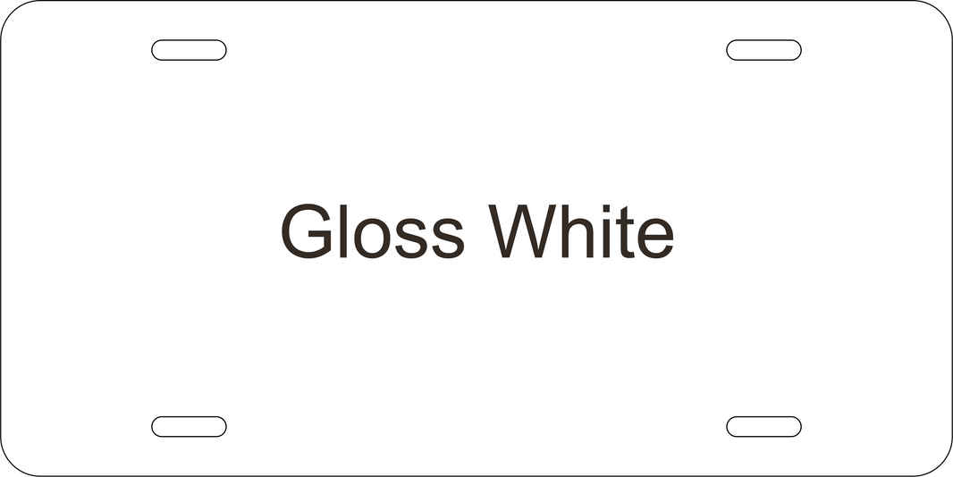 Blank License Plates – Sign Tech Systems